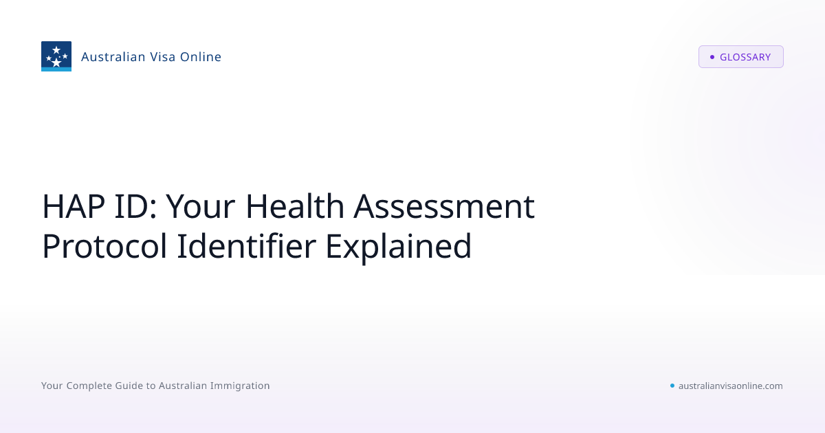 HAP ID Health Assessment Protocol Identifier Explained