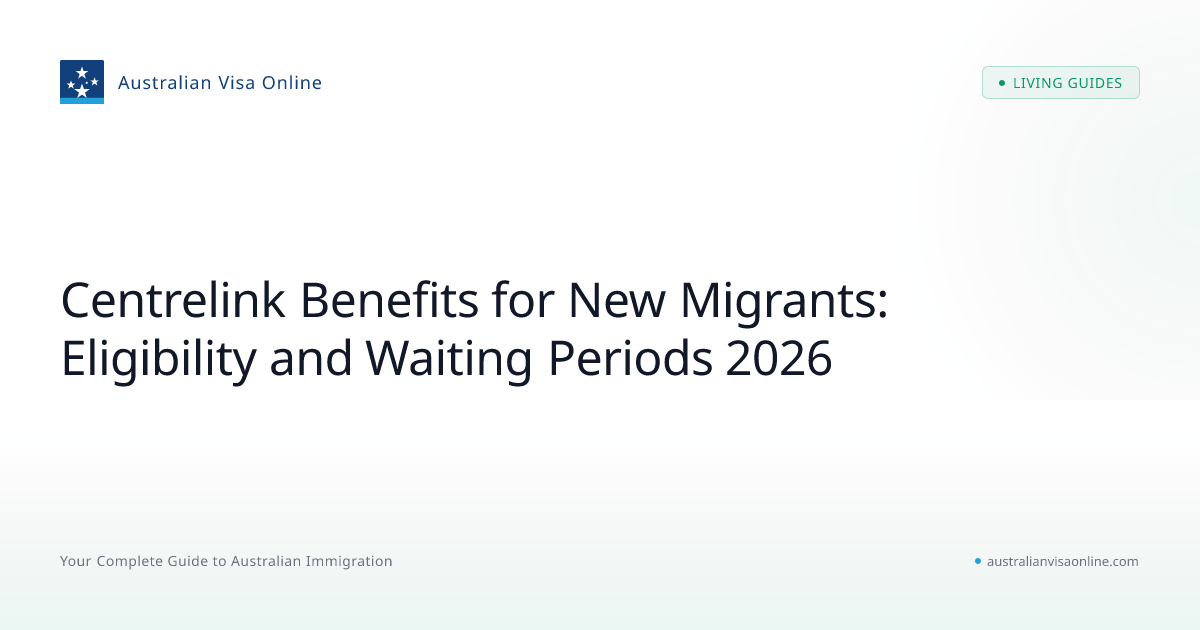 Centrelink Benefits for New Migrants - Eligibility Guide 2026