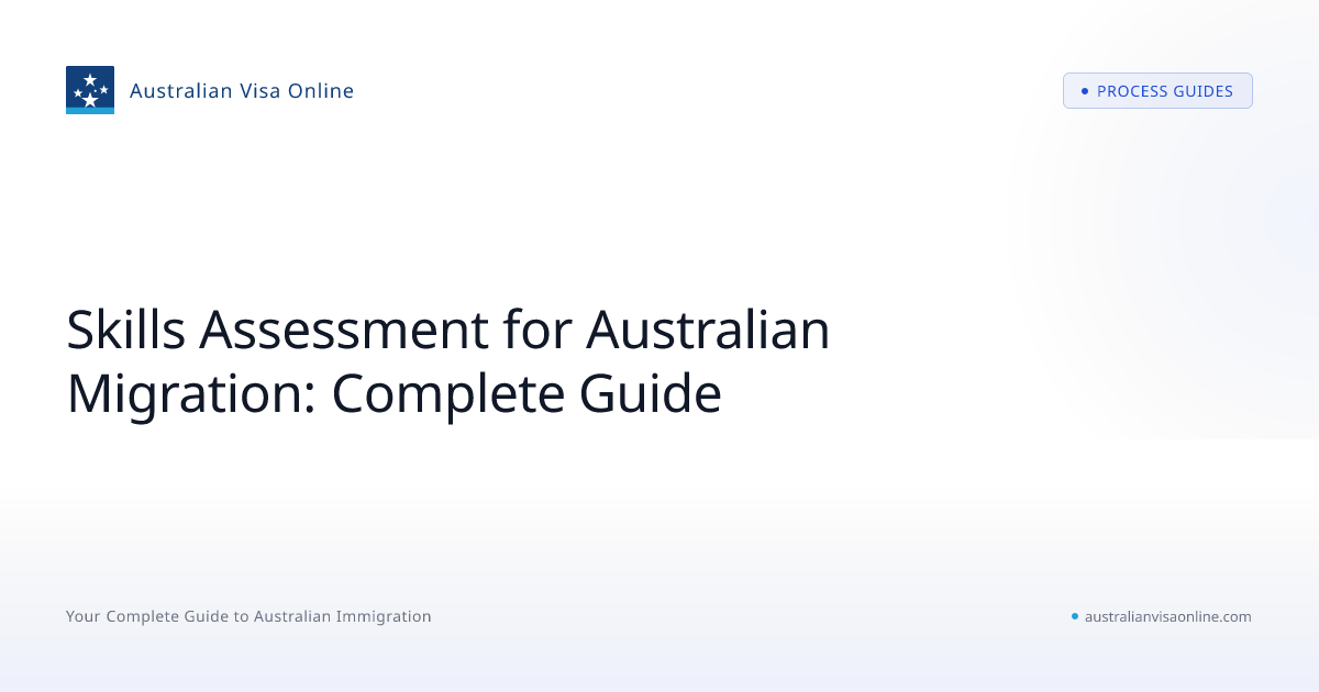Skills Assessment for Australia Guide 2026